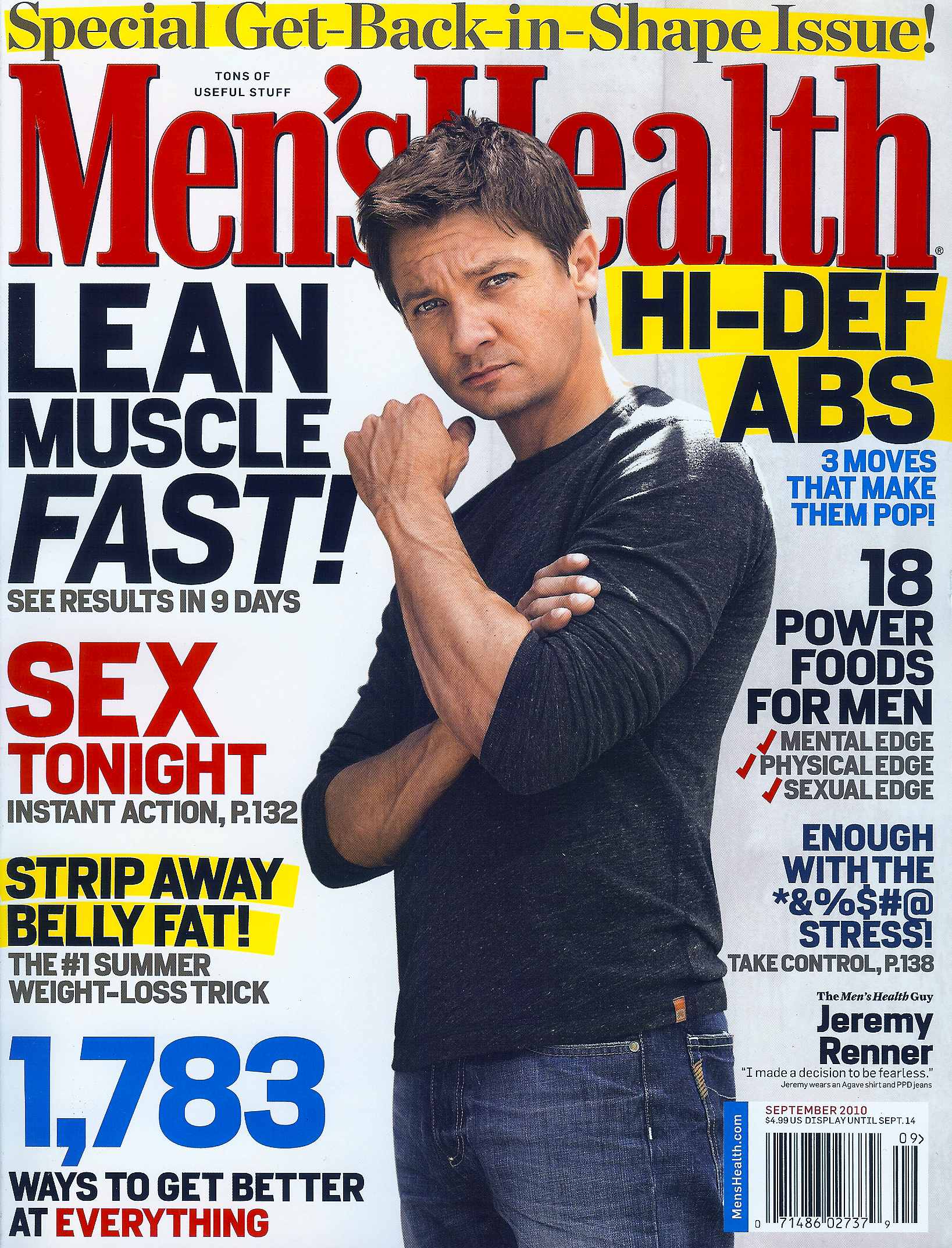 Magazine Scan: Jeremy Renner Daily ～ジェレミー・レナー通信～